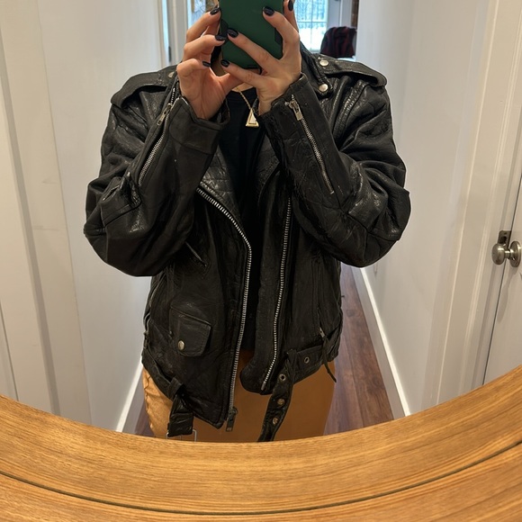 The Vintage Twin | Jackets & Coats | Real Vintage Kenvelo Leather Moto ...